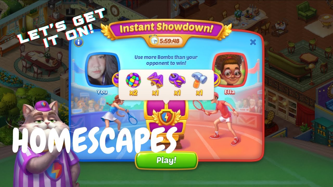 HOMESCAPES INSTANT SHOWDOWN || LET'S PLAY HOMESCAPES || PLAYRIX - YouTube