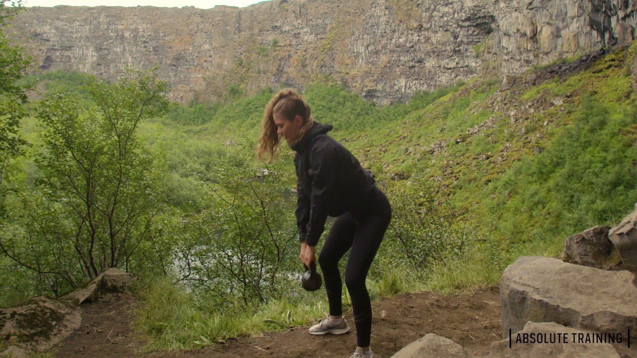 Half Burpee + KB Deadlift - YouTube