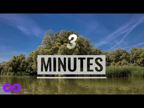 3 Minute Meditation Music with OCEAN Waves: Nature Music, Soothing Music, Zen Music, Silent Music