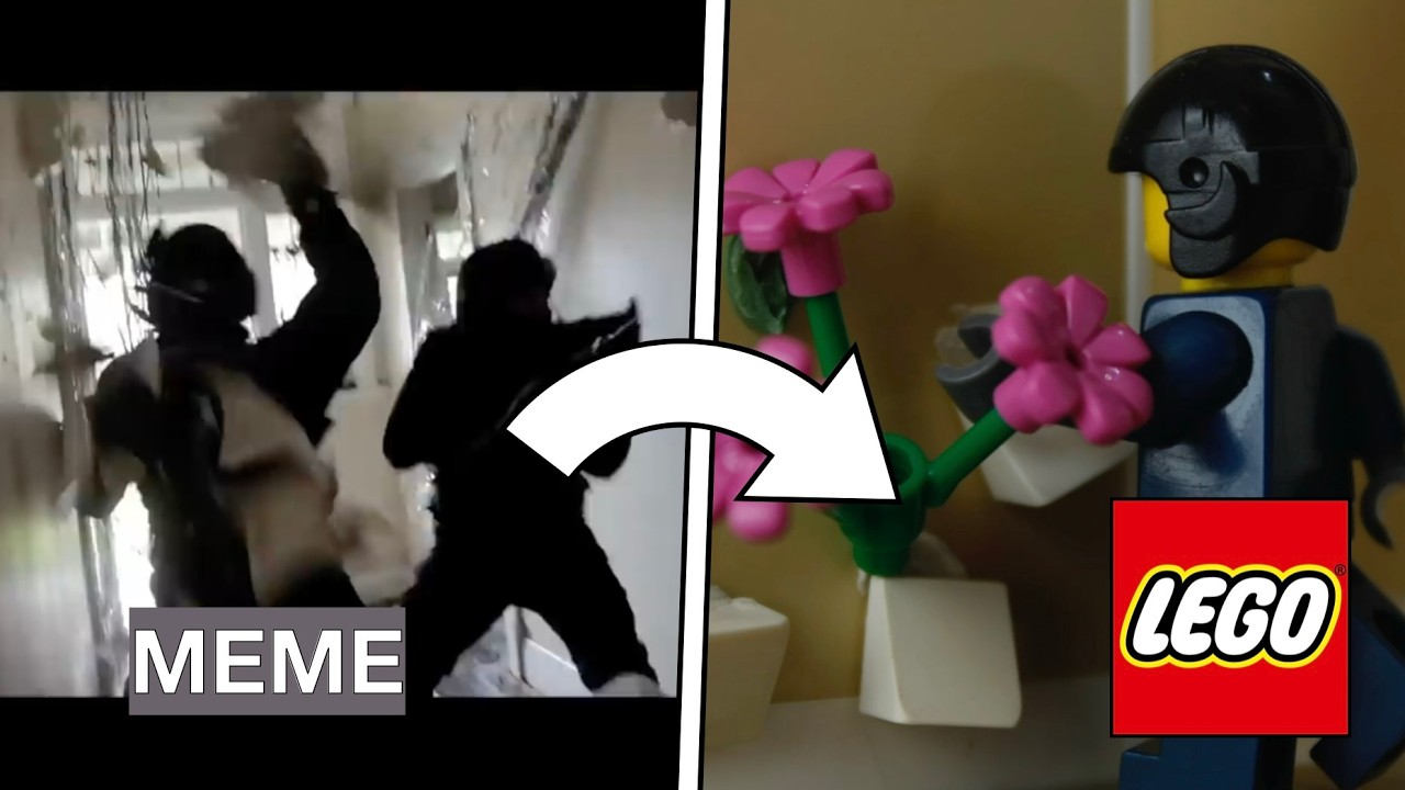 FBI open up meme but in LEGO - YouTube
