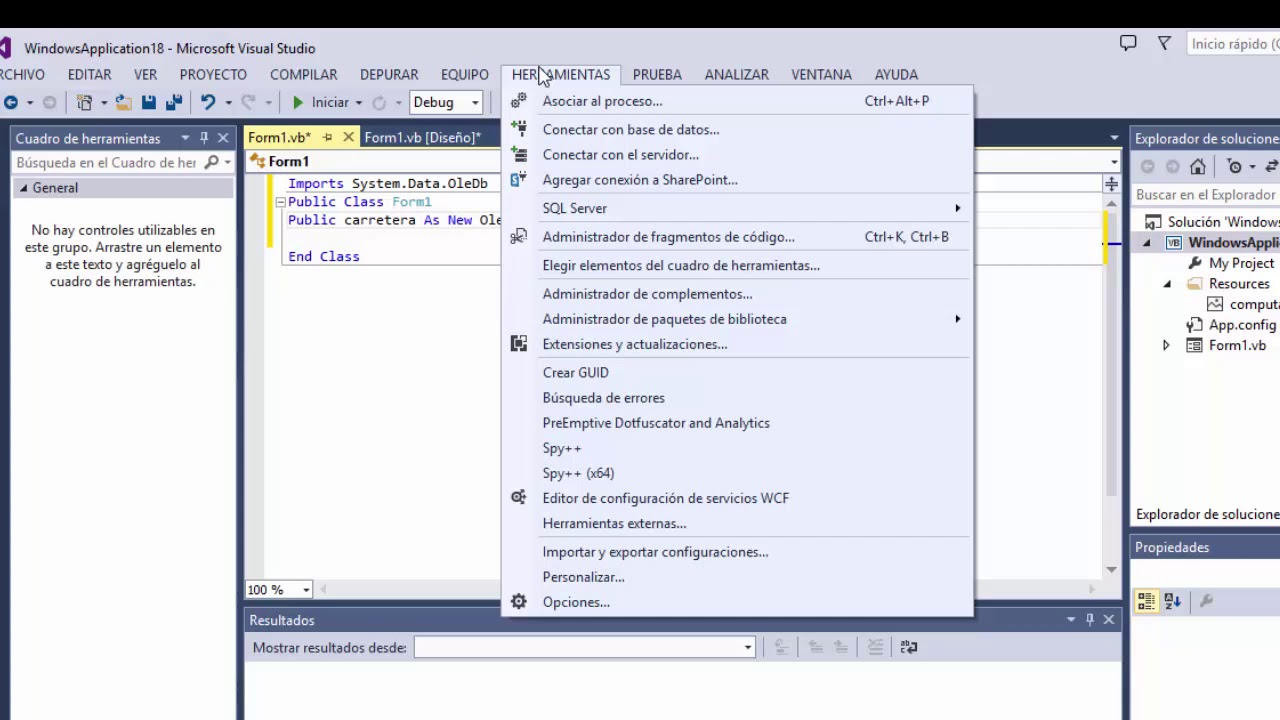 Conexión de bases de datos con método ADO. - YouTube