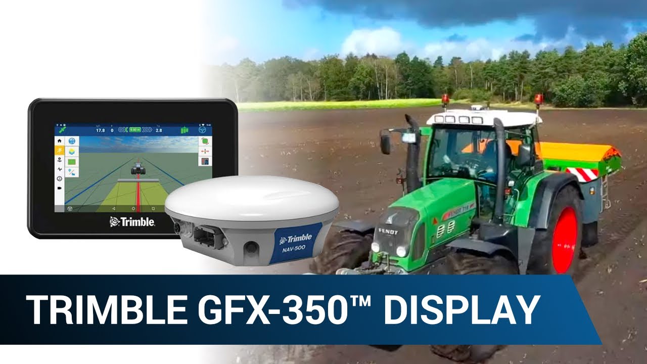 Trimble GFX 350 Guidance Display - YouTube