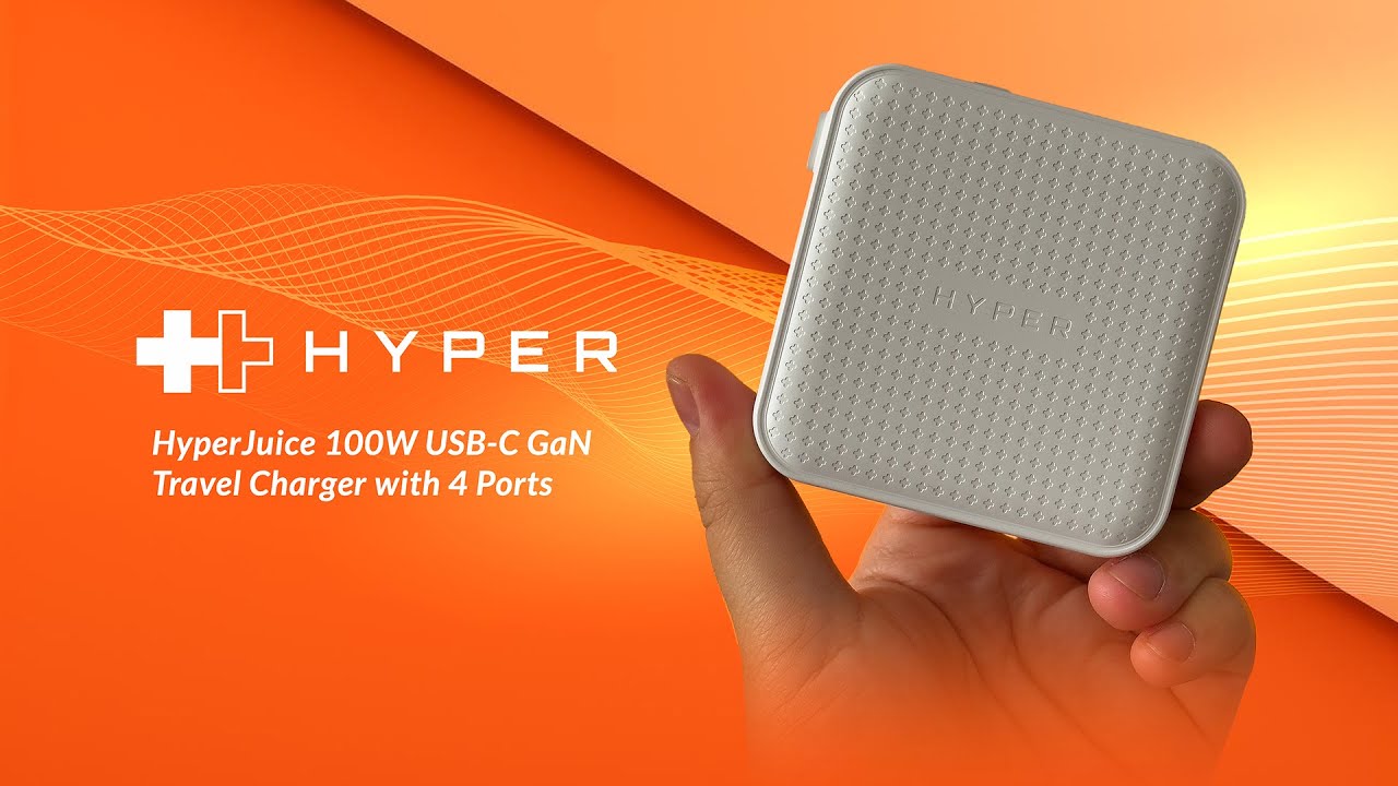 HyperJuice 100W USB-C GaN Travel Charger with 4 Ports - Full review ...