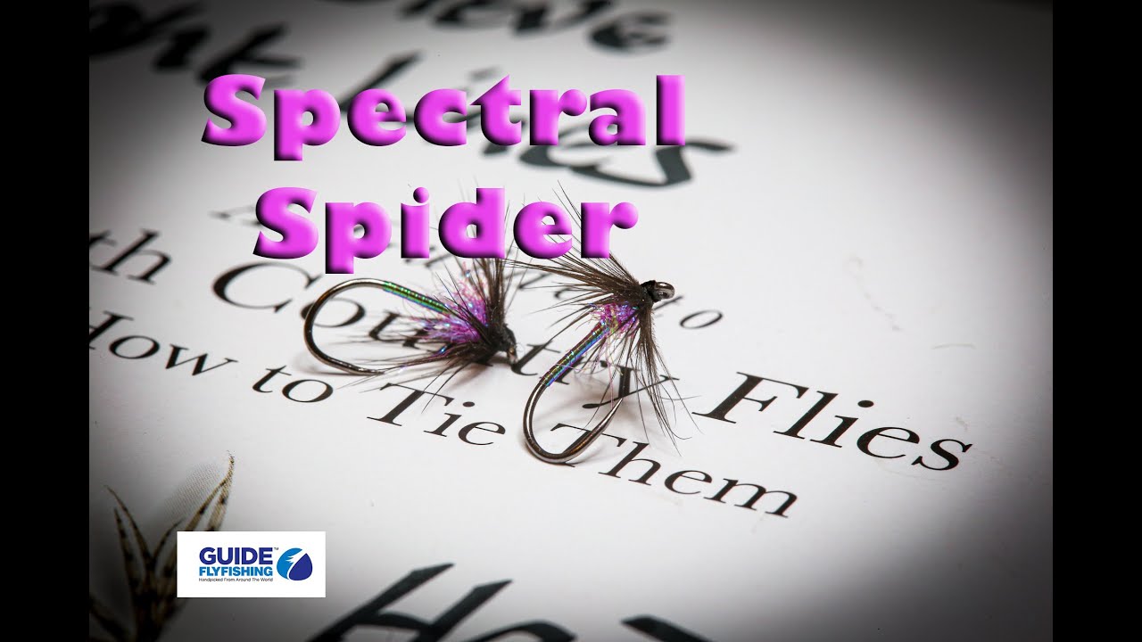 Fly Tying The Spectral Spider - YouTube