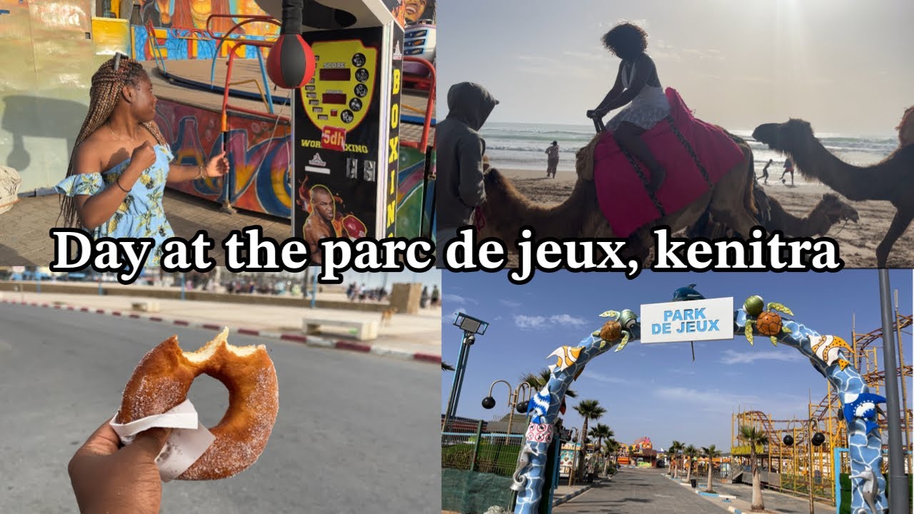 A day at the MEHDIA beach in Kénitra Morocco 🇲🇦 Fun time at the park de ...