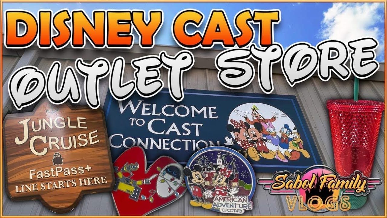 DISNEY Cast Connection & Property Control OUTLET SHOPPING | FULL Merch ...