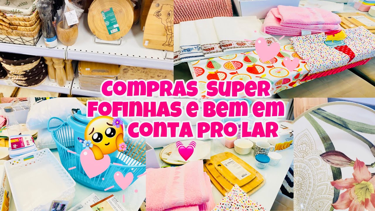 COMPRAS BARATAS E FOFAS PARA O LAR | SUPER ACHADINHOS NA HAVAN | MUITA ...