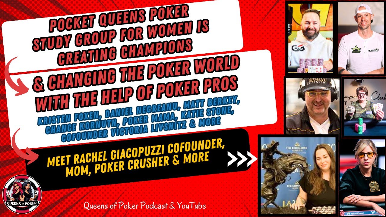Pocket Queens: Women’s Poker Study Group ft. Rachel Giacopuzzi - YouTube