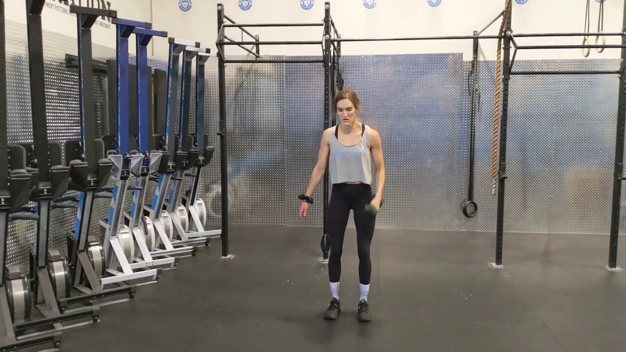 Single DB Hang Power Clean - YouTube