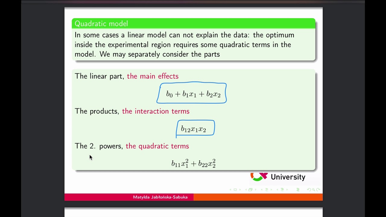 Advanced Statistics - Week 4 - Multiple regression - YouTube