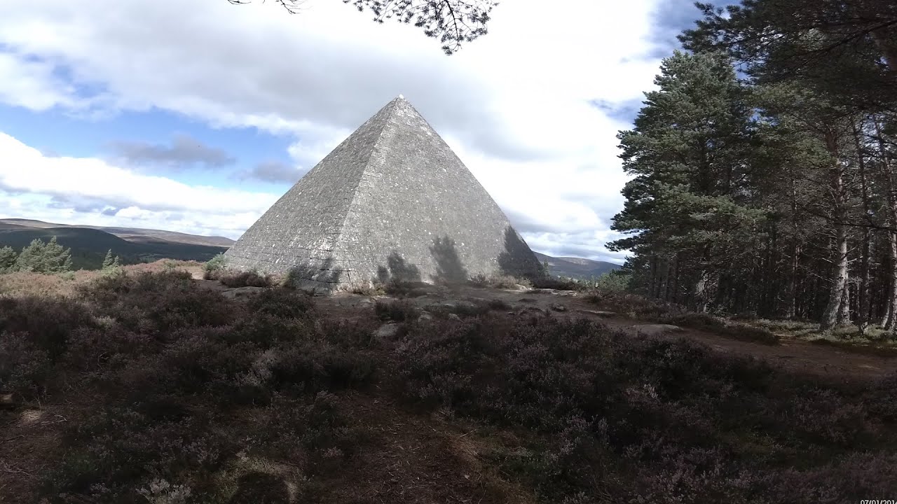 how to find pyramid in Scotland - YouTube