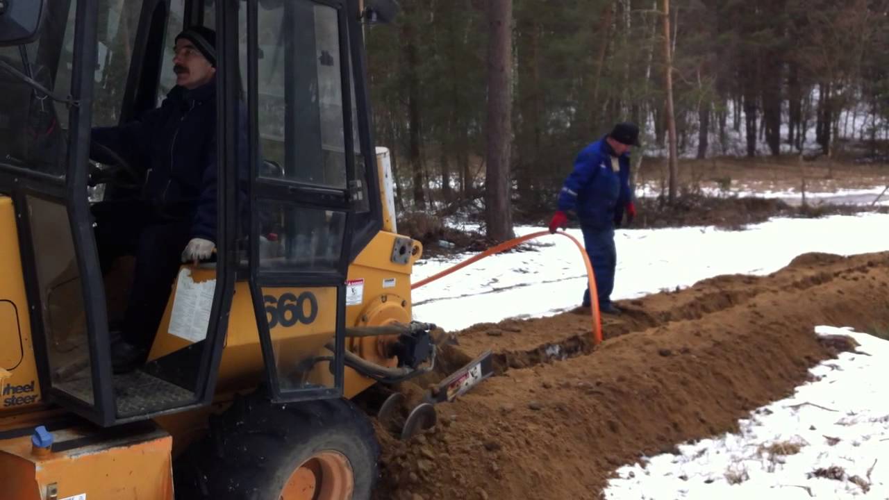 CASE 660 TRENCHER 5 - YouTube