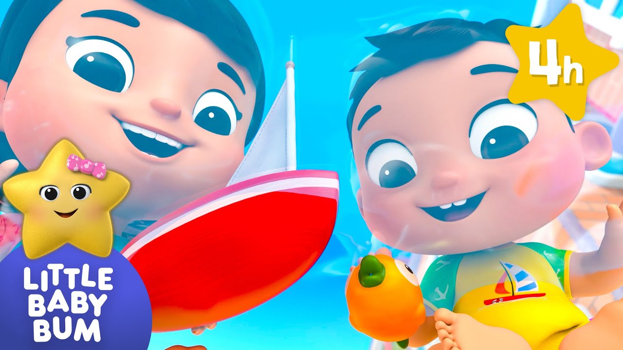 Baby Plays in the Water (Splish Splash!) | Little Baby Bum | Nursery ...