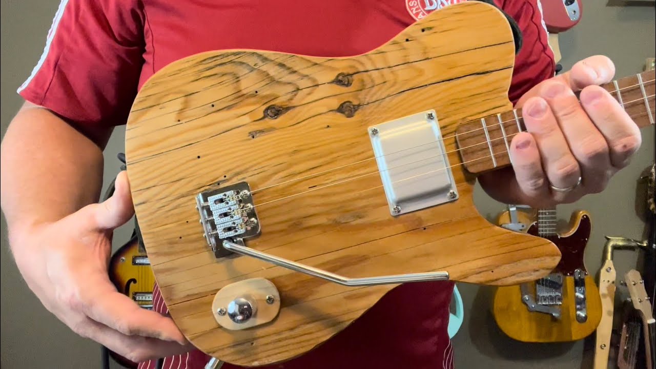 MGB Pitch Bender - 3 String Guitar Vibrato - YouTube