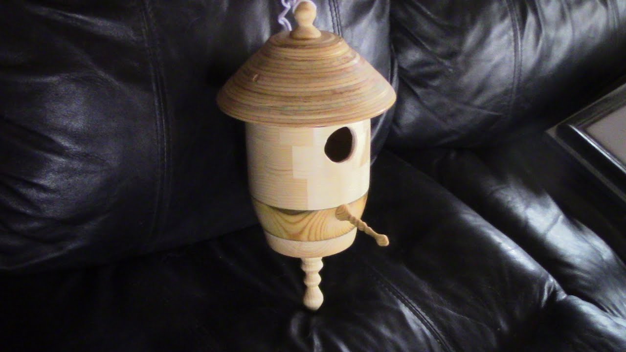 # 7 - Segmented Birdhouse Wood Turning - YouTube