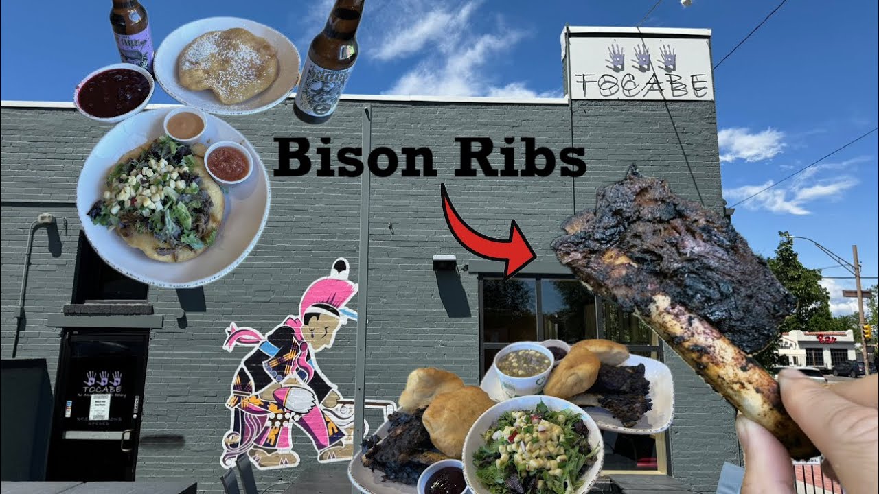 Denver Food Tour Part 6: Bison Ribs Heaven At Tocabe! - YouTube