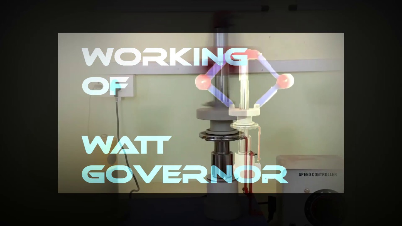 Working of a Watt Governor || Explained - YouTube