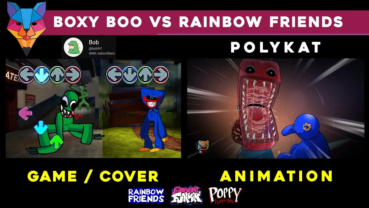 Boxy Boo vs Rainbow Friends Ep. 1 (Project Playtime) | Friday Night ...
