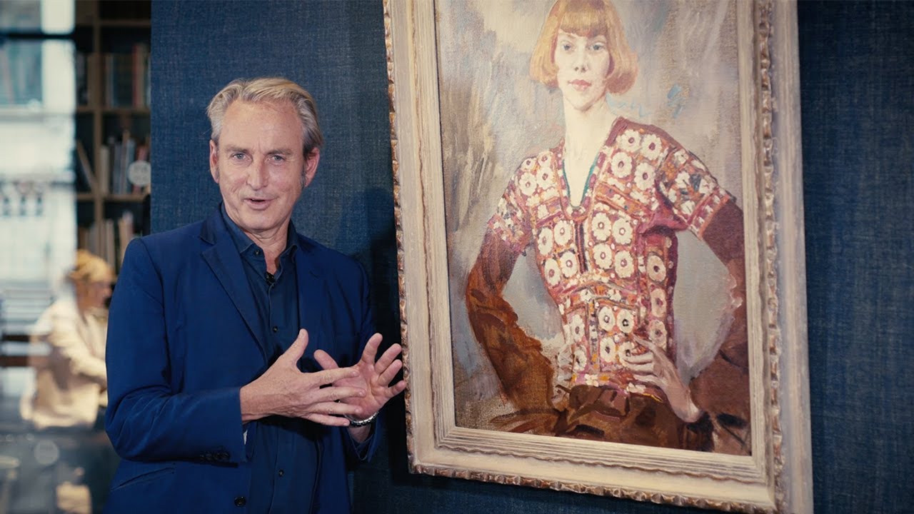 Unveiling a 20th Century Portrait | Augustus John, 'Iris Beerbohm Tree ...