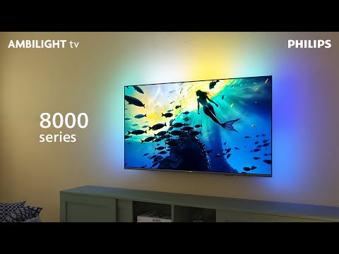 Philips Ambilight TV introduces new 2025 model 8000 series