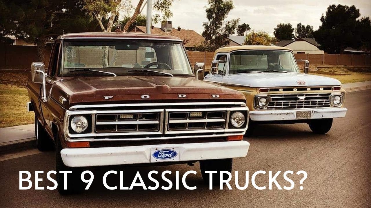 Ultimate DIY Truck Builds: 9 Best Classic Pickup Models To Restore ...