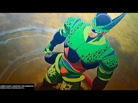 Cell Absorbs Android 17 - Goku VS Cell Second Form | Dragon Ball Z ...