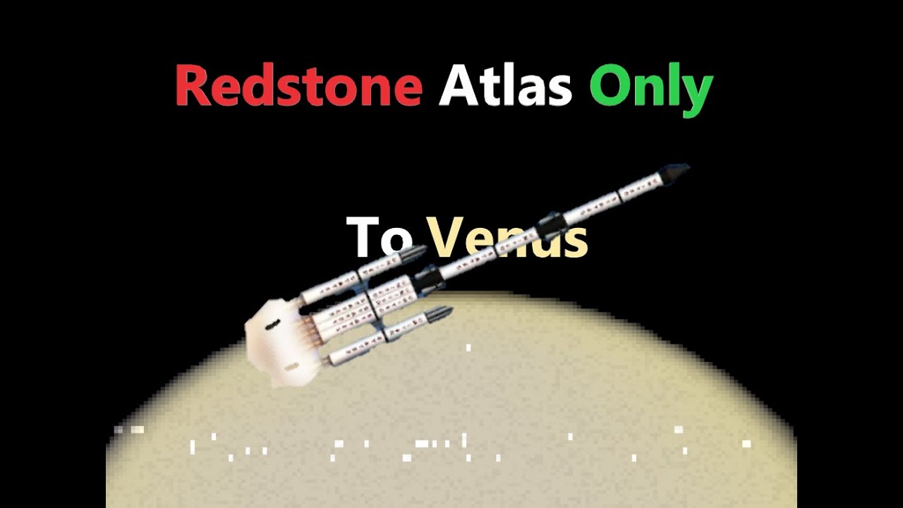 SFS: Landing on Venus using only Redstone Atlas parts! - YouTube