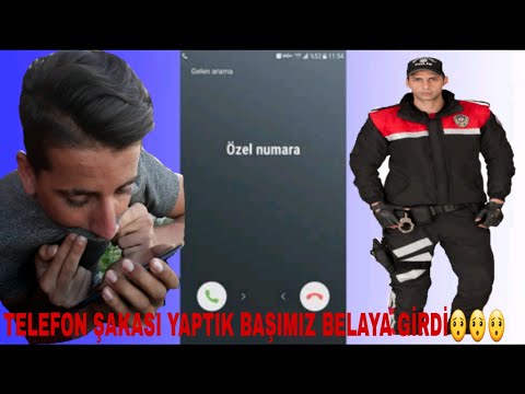 TELEFON ŞAKASI YAPTTIK BAŞIMIZ BELAYA GİRDİ