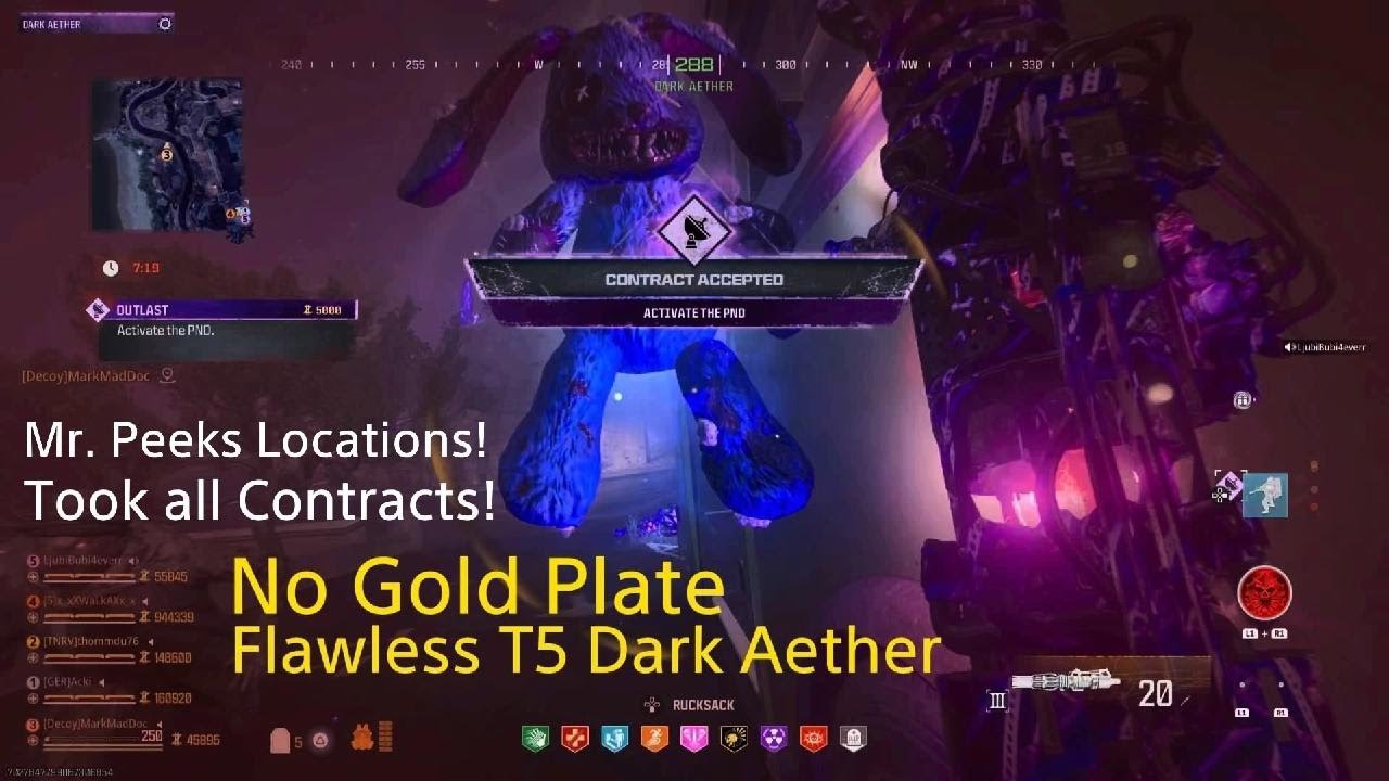 T5 Elder Dark Aether Contract Locations. Under 10 min Flawless Run ...