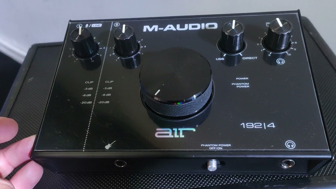 M AUDIO Air 192 I 4 - YouTube