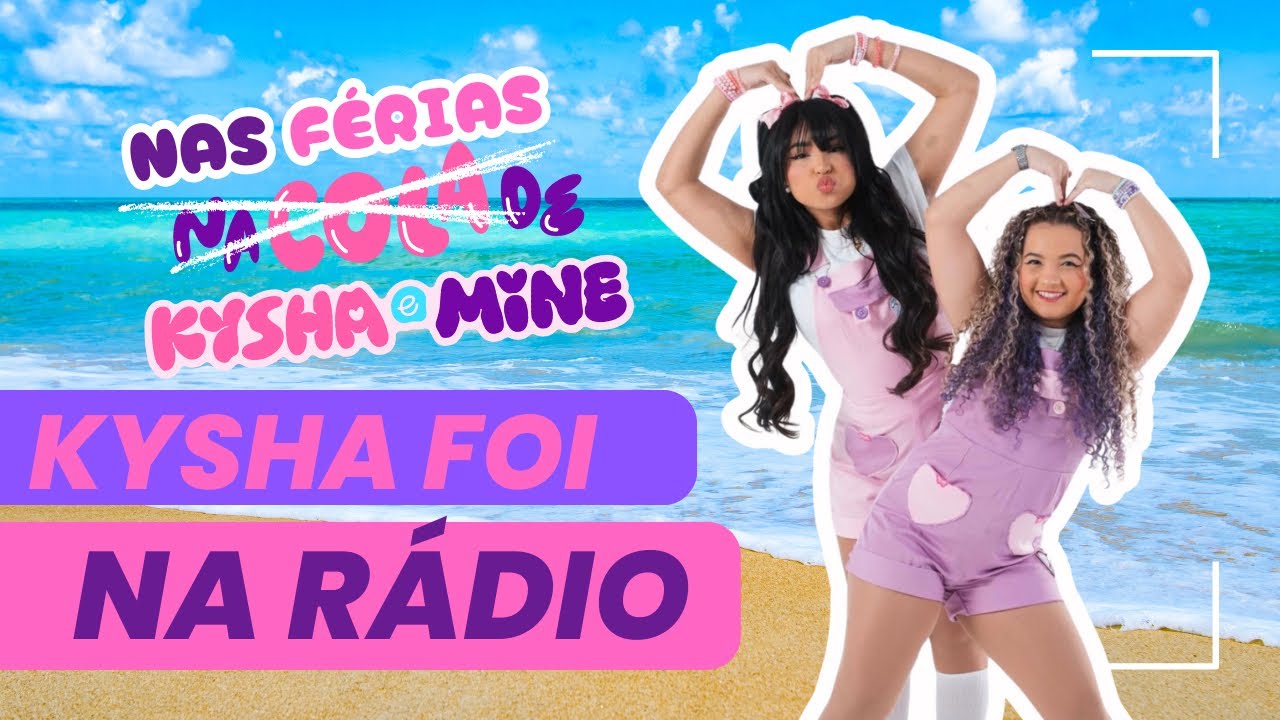 KYSHA APRESENTOU UM PROGRAMA NA RÁDIO | Na Cola de Kysha e Mine - YouTube