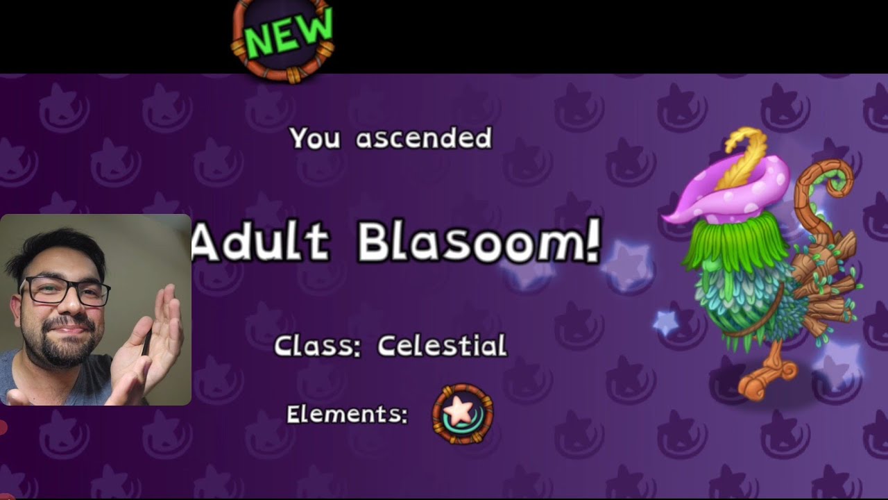 Adult Blasoom has ascended on Celestial Island - My Singing Monsters ...