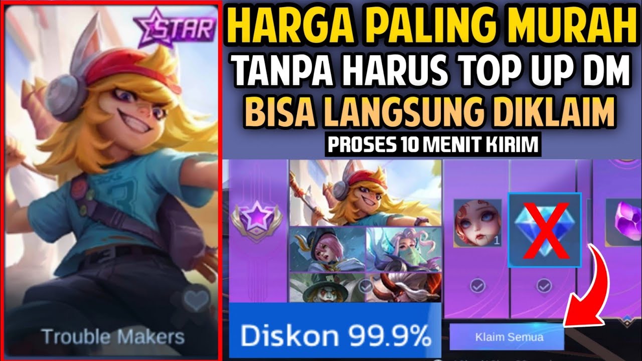 CARA BELI SKIN STARLIGHT POPOL & KUPA DENGAN HARGA MURAH TANPA TOP UP DIAMOND MOBILE LEGENDS ...