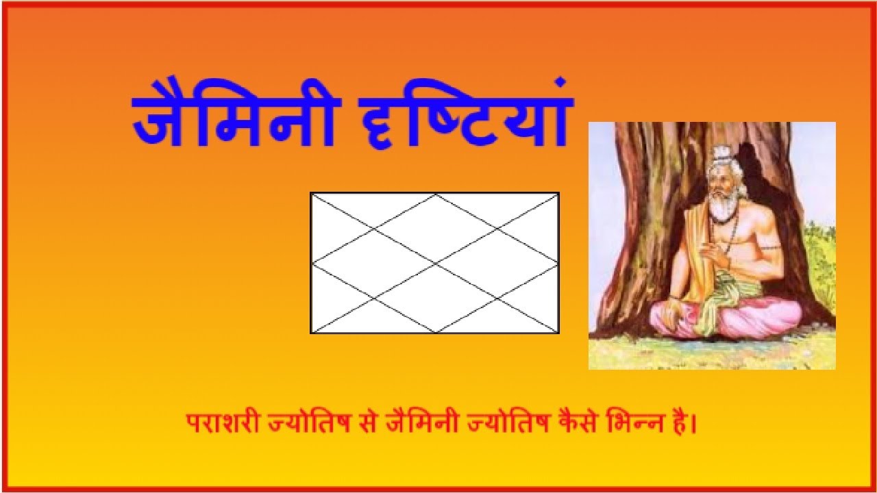 जैमिनी दृष्टि | Learn Astrology Lesson - 10 | Jaimini Aspects - YouTube