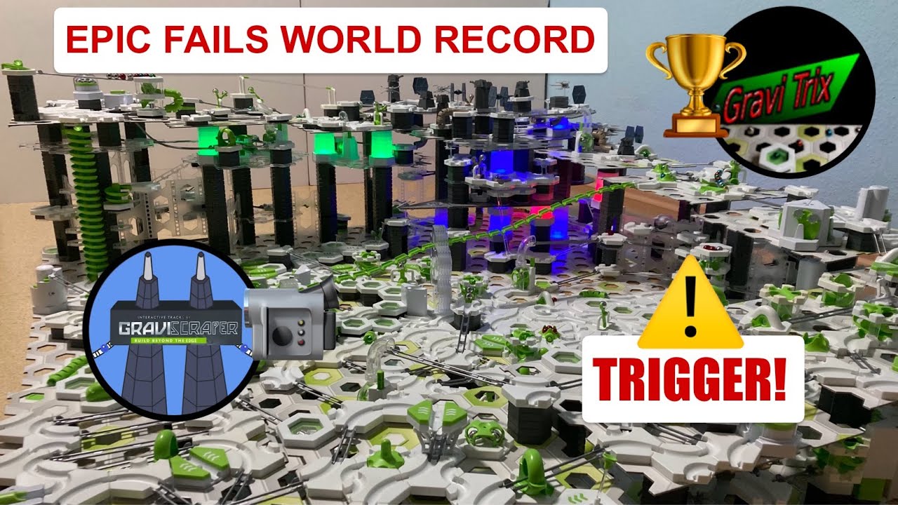 Epic Fails | World Record Stairs (GraviTrax) - YouTube