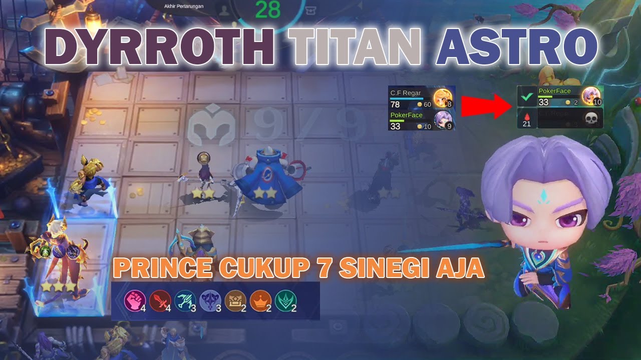DYRROTH TITAN ASTRO PRINCE 7 SINERGI - YouTube