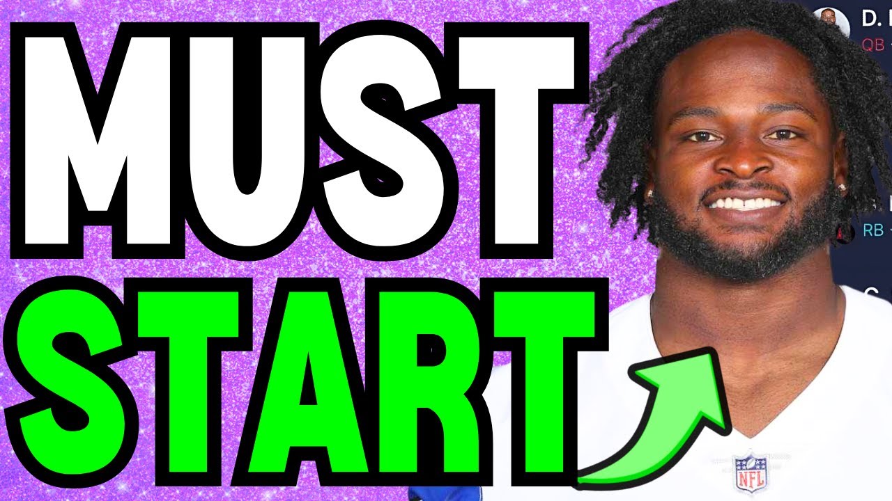 22 MUST Start Fantasy Football Players for Week 6 Hassan Haskins ...
