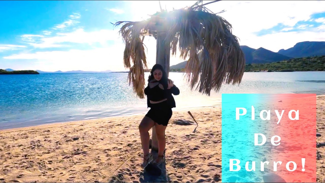 EN LA PLAYA DEL BURRO… EN BAJA CALIFORNIA….. - YouTube