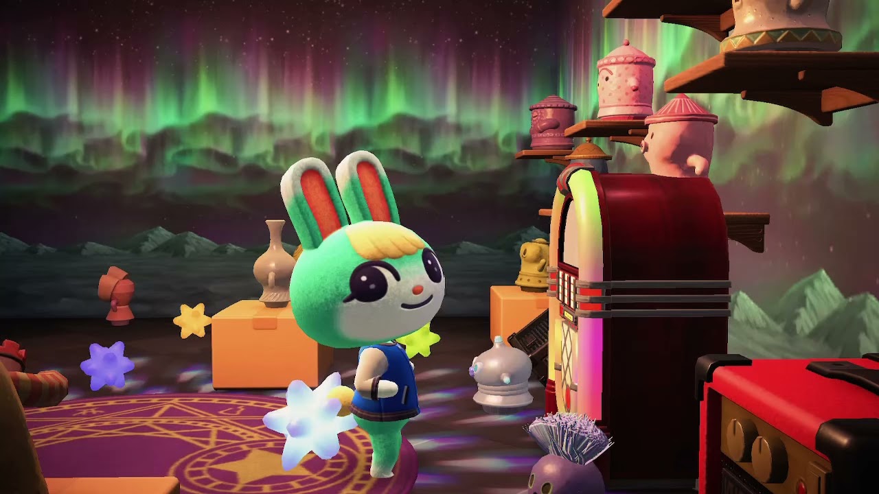 Sasha dance with gyroids - Animal Crossing New Horizon (ACNH) - YouTube