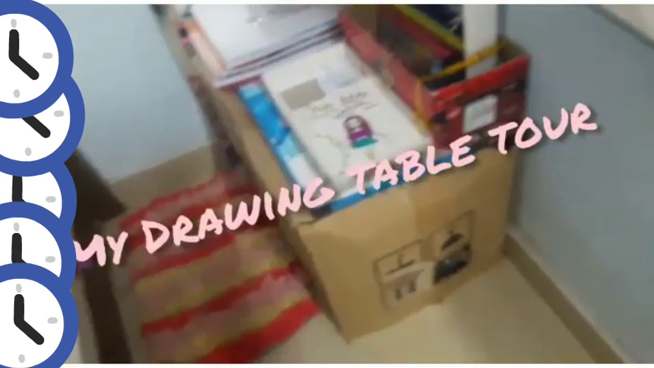 my drawing set up 😊😊👏 - YouTube