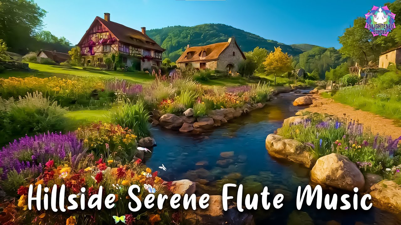 Soft & Calming Flute Instrumental Music | Peaceful Escape | Relaxing ...