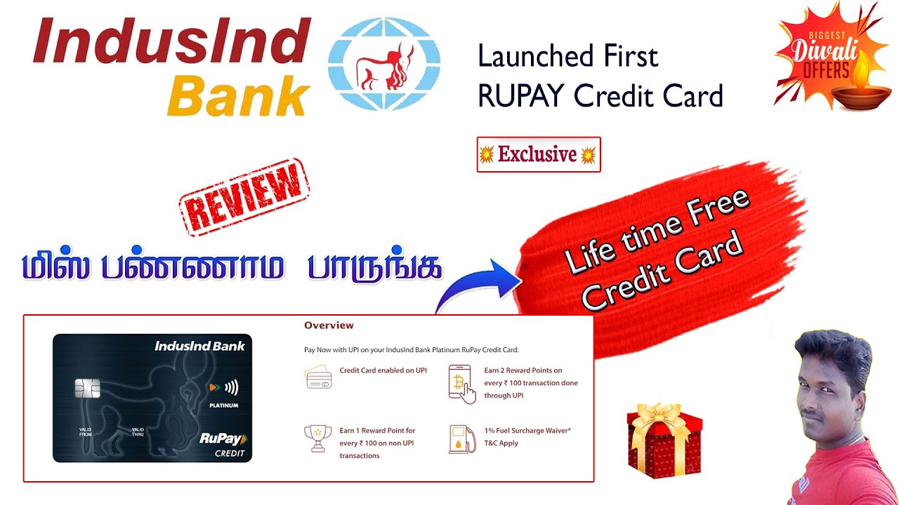 Indusind Bank Launched first Rupay type Credit Card 2023 @Tech and ...
