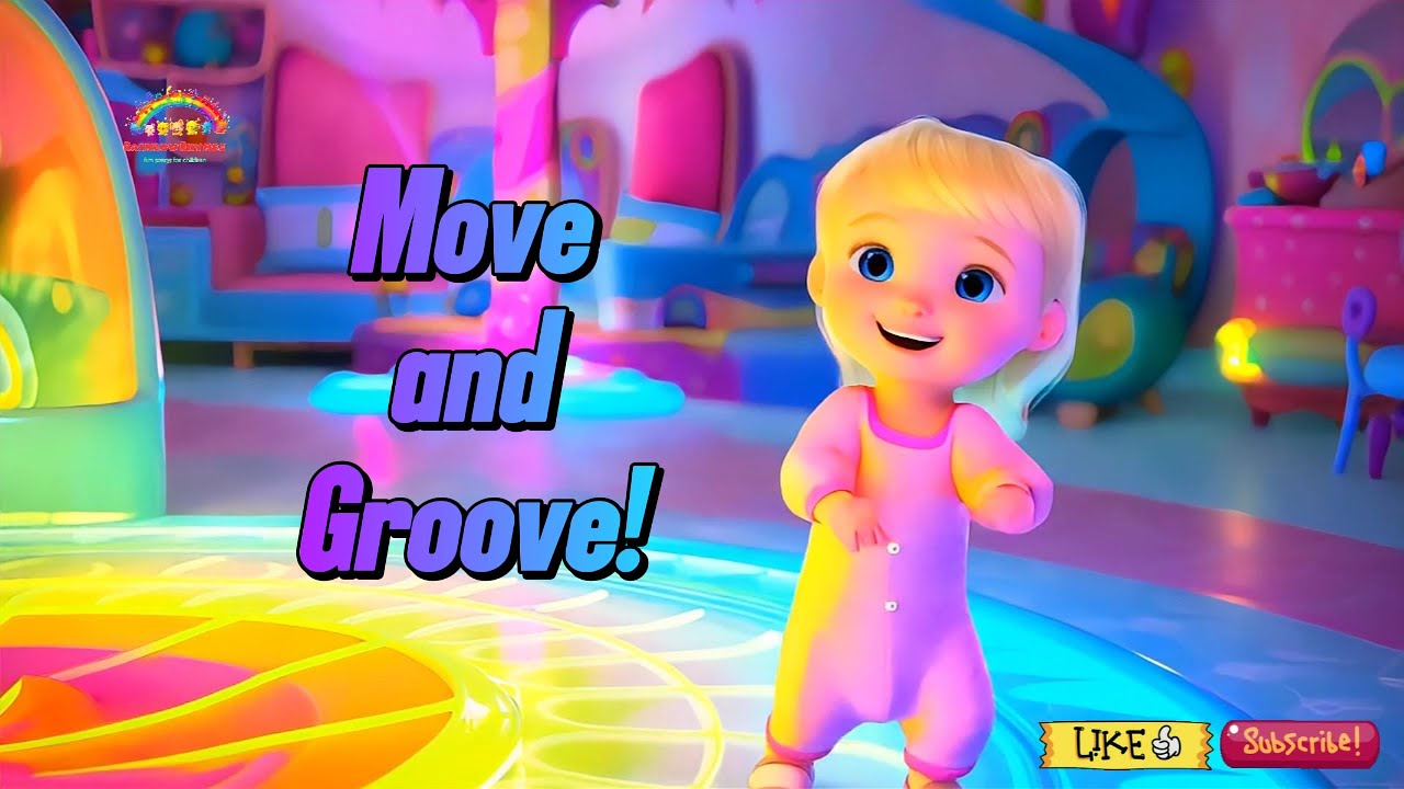 Move and Groove! Baby Song Fun! 🎵👧👦🕺💃 Action songs for toddler - Fun ...