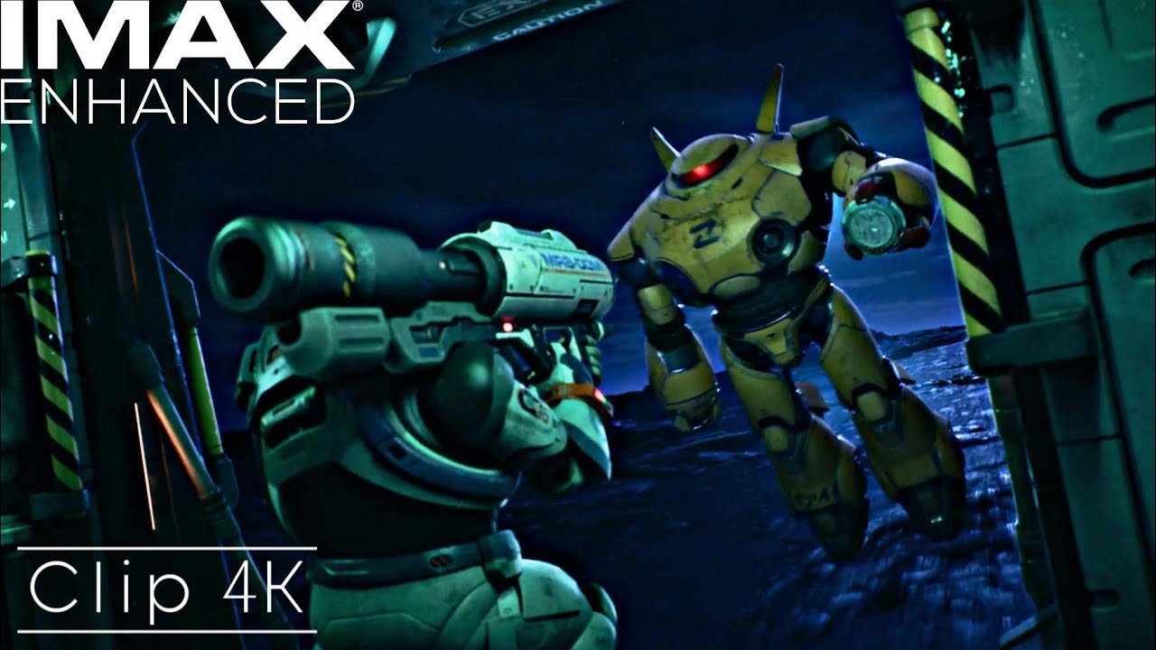"a volar robots" | Lightyear | Clip IMAX 4K [HDR] - YouTube
