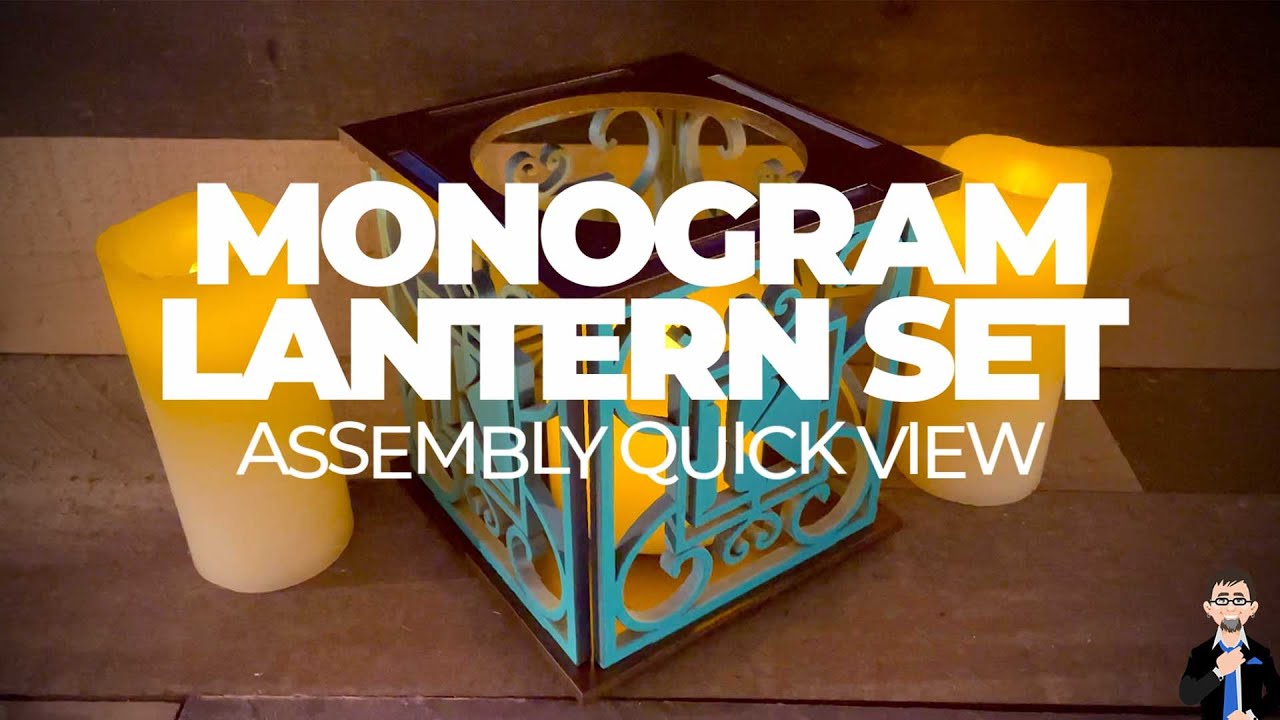 Quick View: Monogram Lantern Assembly - YouTube