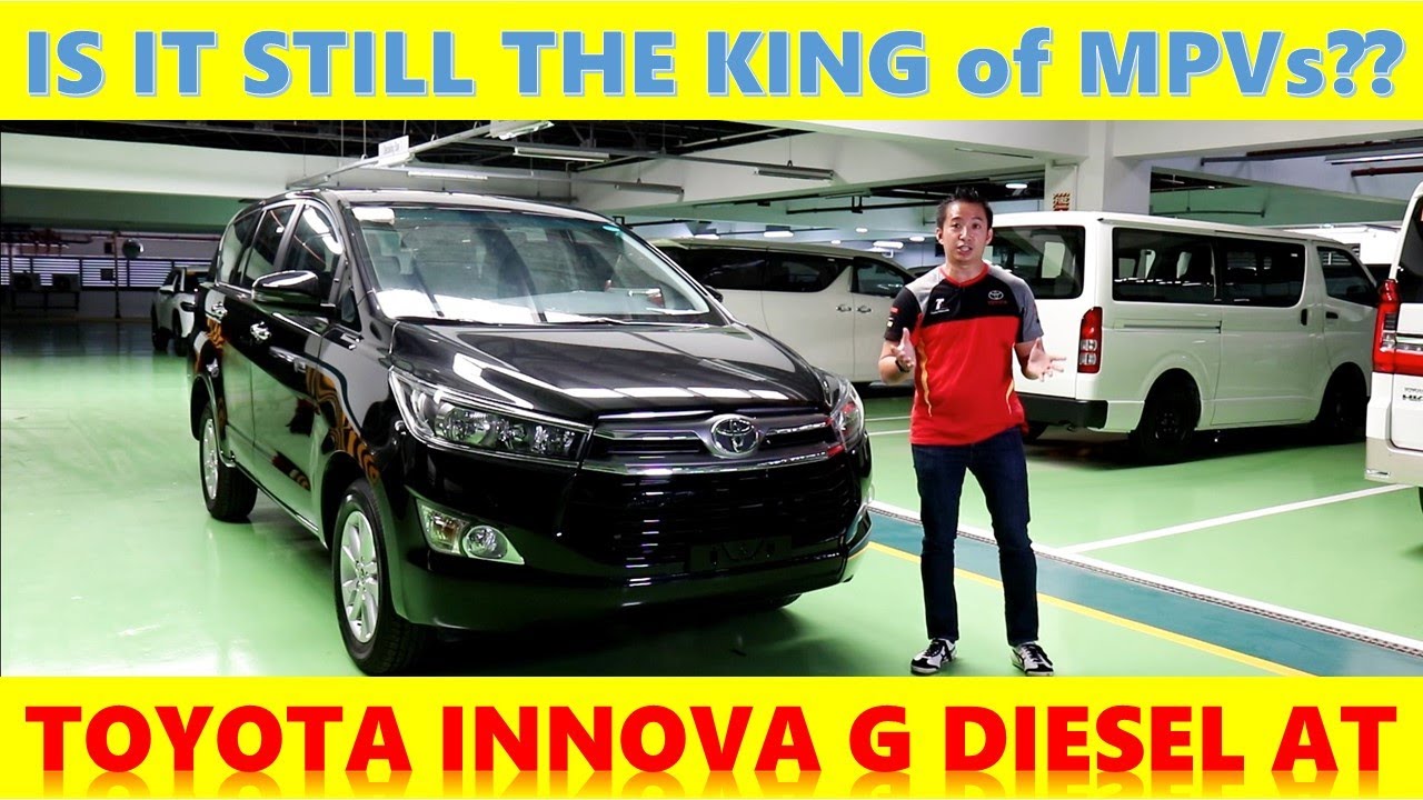 Is the DIESEL TOYOTA INNOVA still the KING of MPVs?? - YouTube