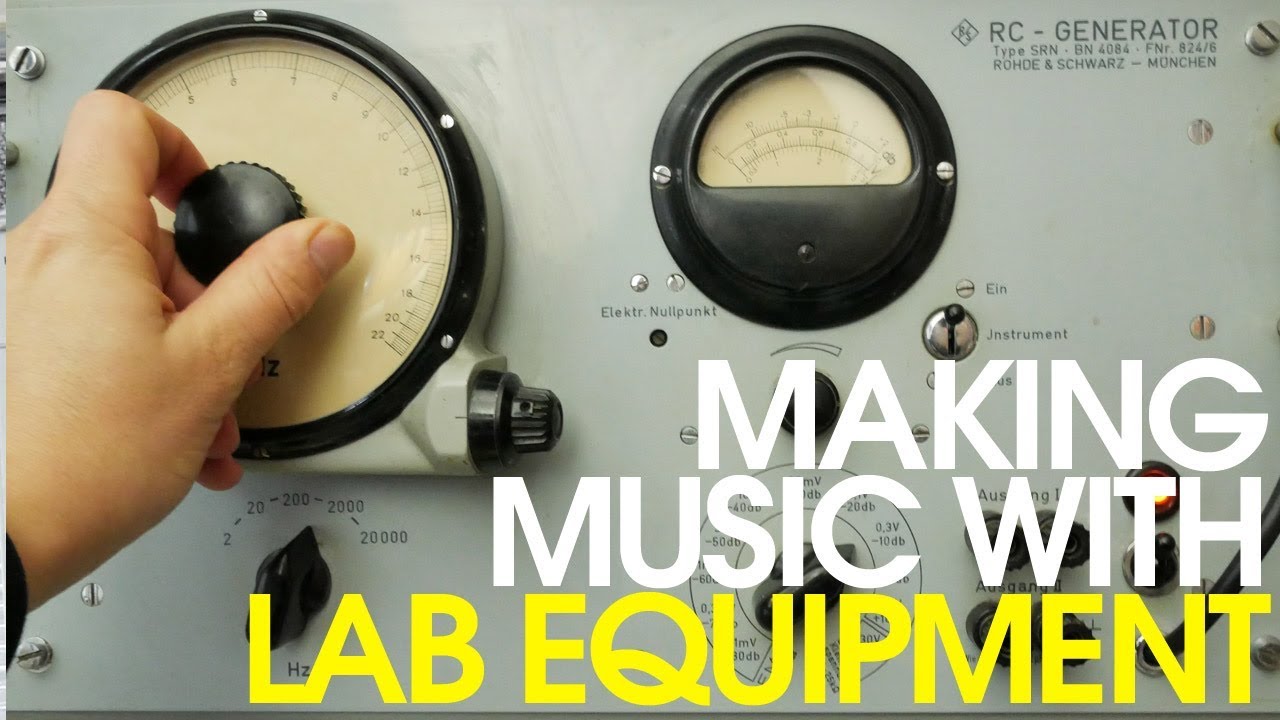 Making Music With Test Equipment - YouTube