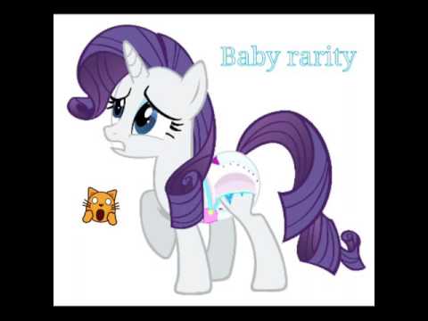 My Little Pony in diapers - YouTube