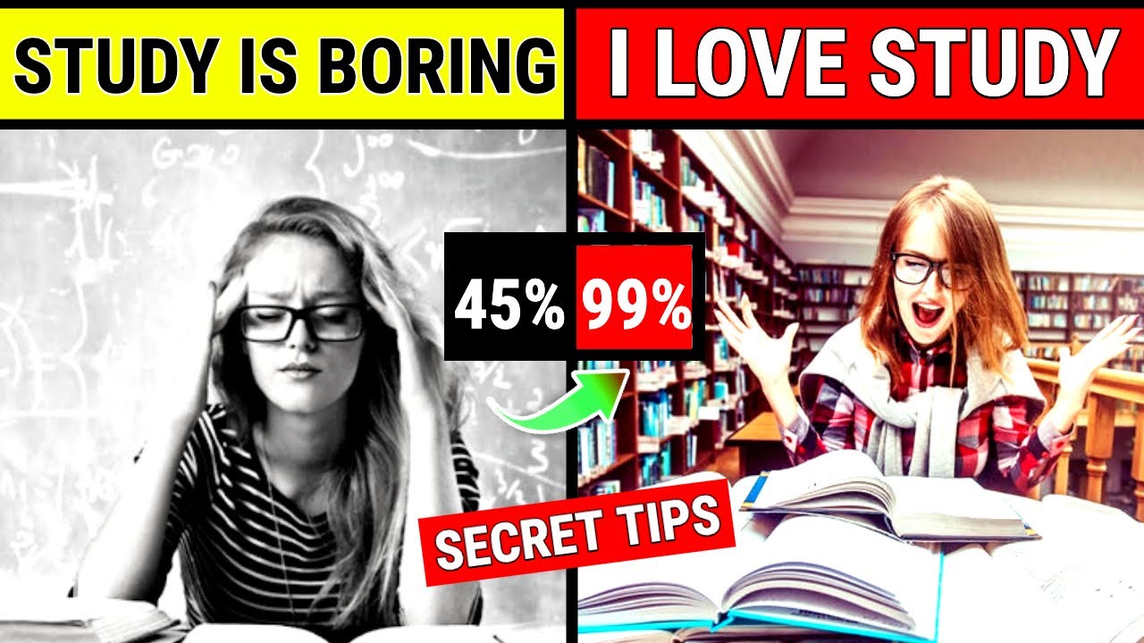 Powerful Study Tips To Fall in Love ️ With Study | Score Maximum Marks ...