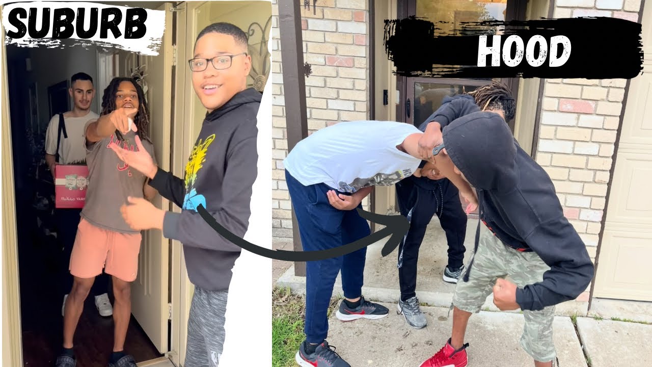 Delivering Food In The Suburbs Vs The Hood 😂 - YouTube